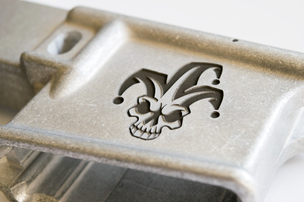 AR15 Custom Logo DEEP Laser Engraving – Right Side - Atomic Engraving ...