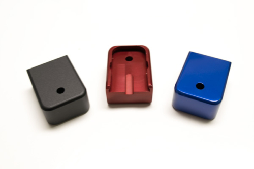 Glock Magazine Heavy Extended Aluminum Base Plate (Red) - Atomic ...