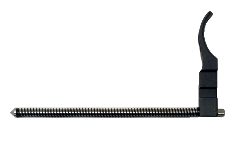 Custom Skeletonized Ruger 10/22 Extended Charging Handle – Parkerized Black