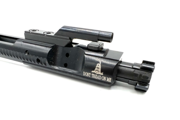 5.56 AR-15/M16 BCG MPI Nitride Custom Engraved Don’t Tread On Me