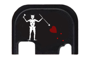 Engraved Glock Pistol Slide Cover Plate – Blackbeard